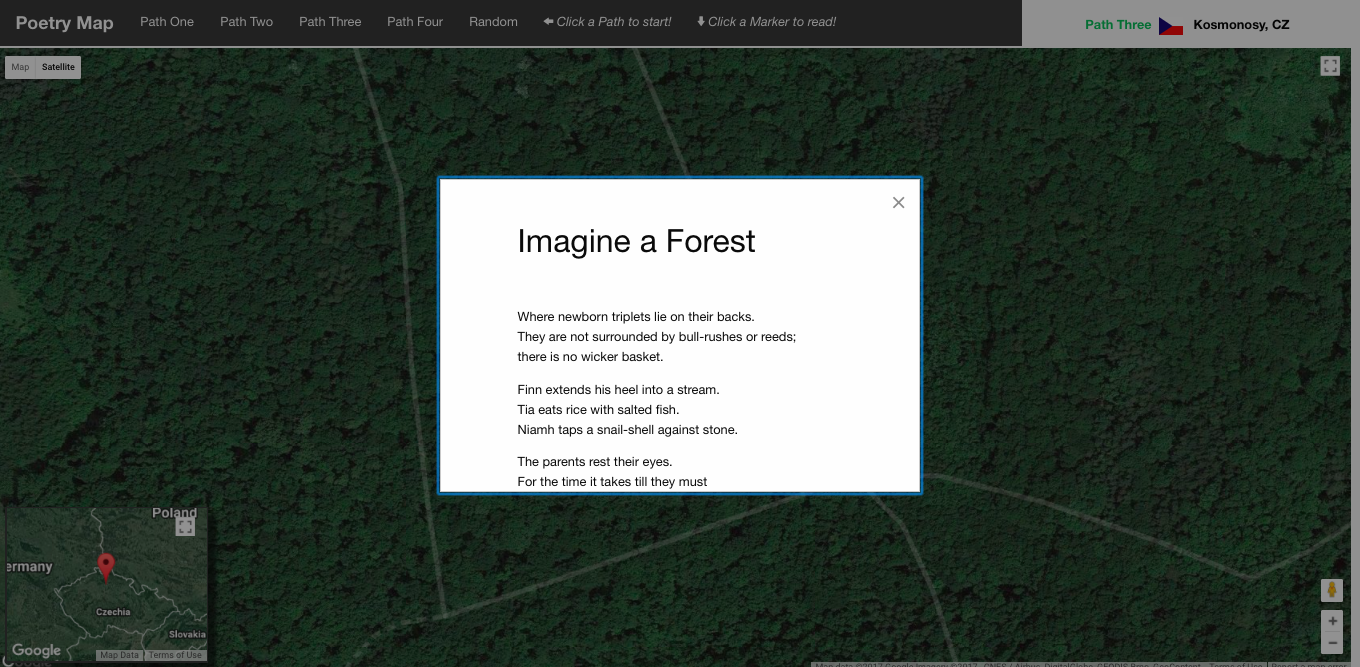 Introducing the Poetry Map