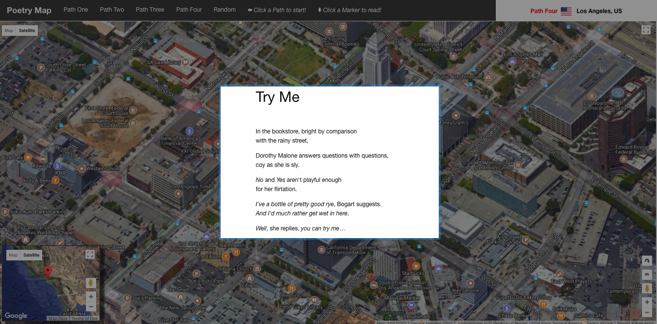 Introducing the Poetry Map