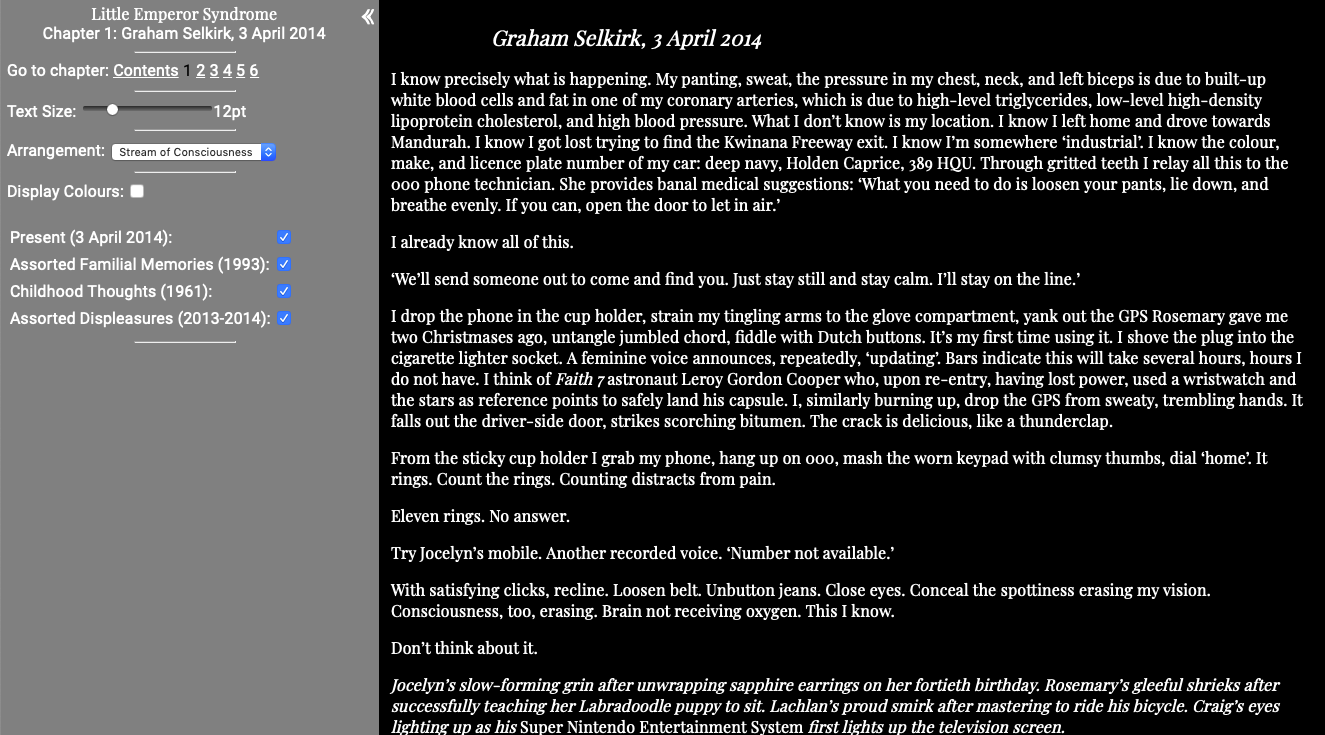 Screenshots: Little Emperor Syndrome