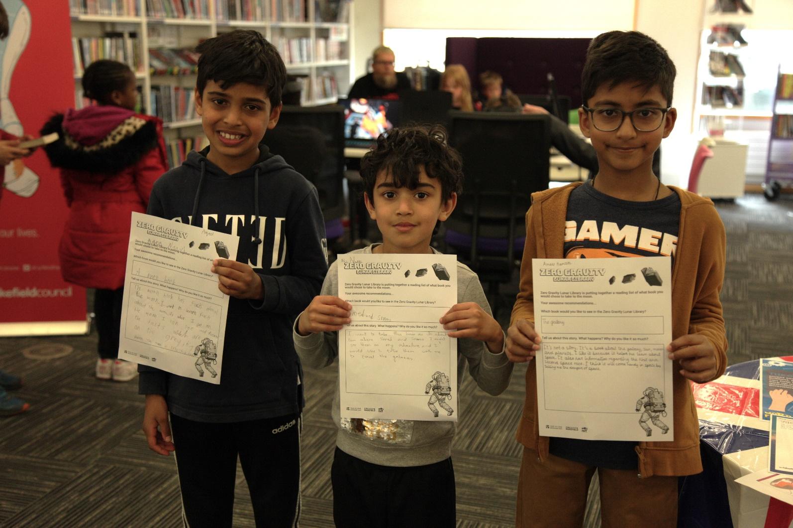 Zero Gravity Lunar Library