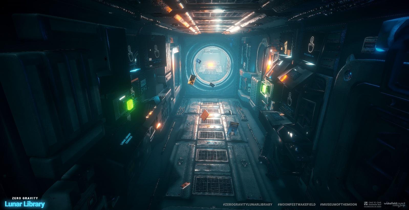 Zero Gravity Lunar Library